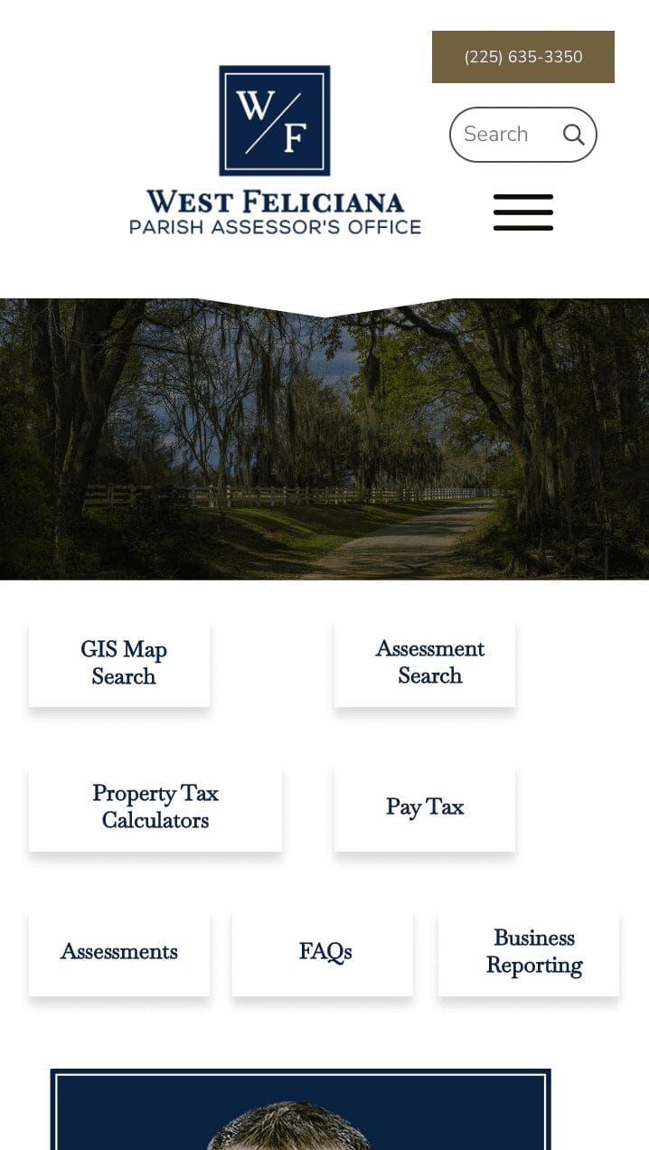 West Feliciana Parish Assessor Website Project | Comit Developers